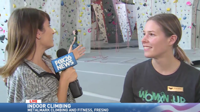 MetalMark Climbing Featured on Live TV - Touchstone Climbing